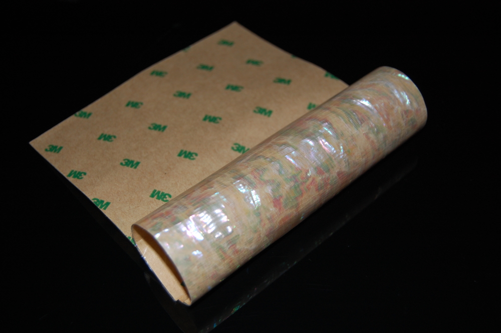 Prism Abalone Wide Flexible Adhesive Veneer – FICCENT Shell Veneers